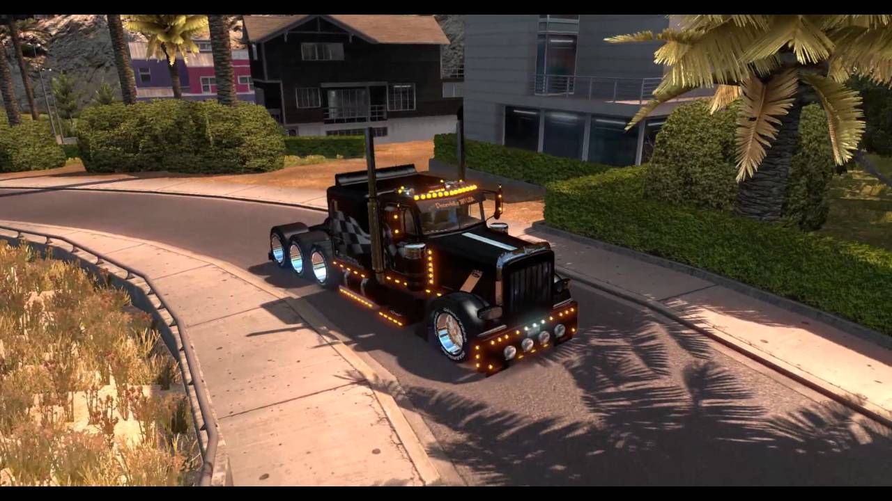 T-D-S Peterbilt 389 Racing Skin - ATS