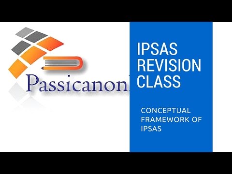 IPSAS revision- Conceptual Framework