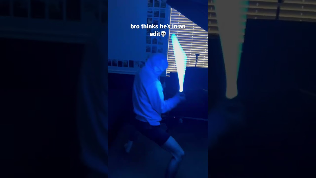 bro thinks he’s in an edit💀