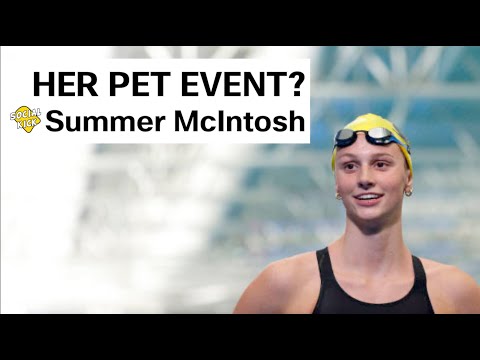 Summer McIntosh has a favorite swimming event.