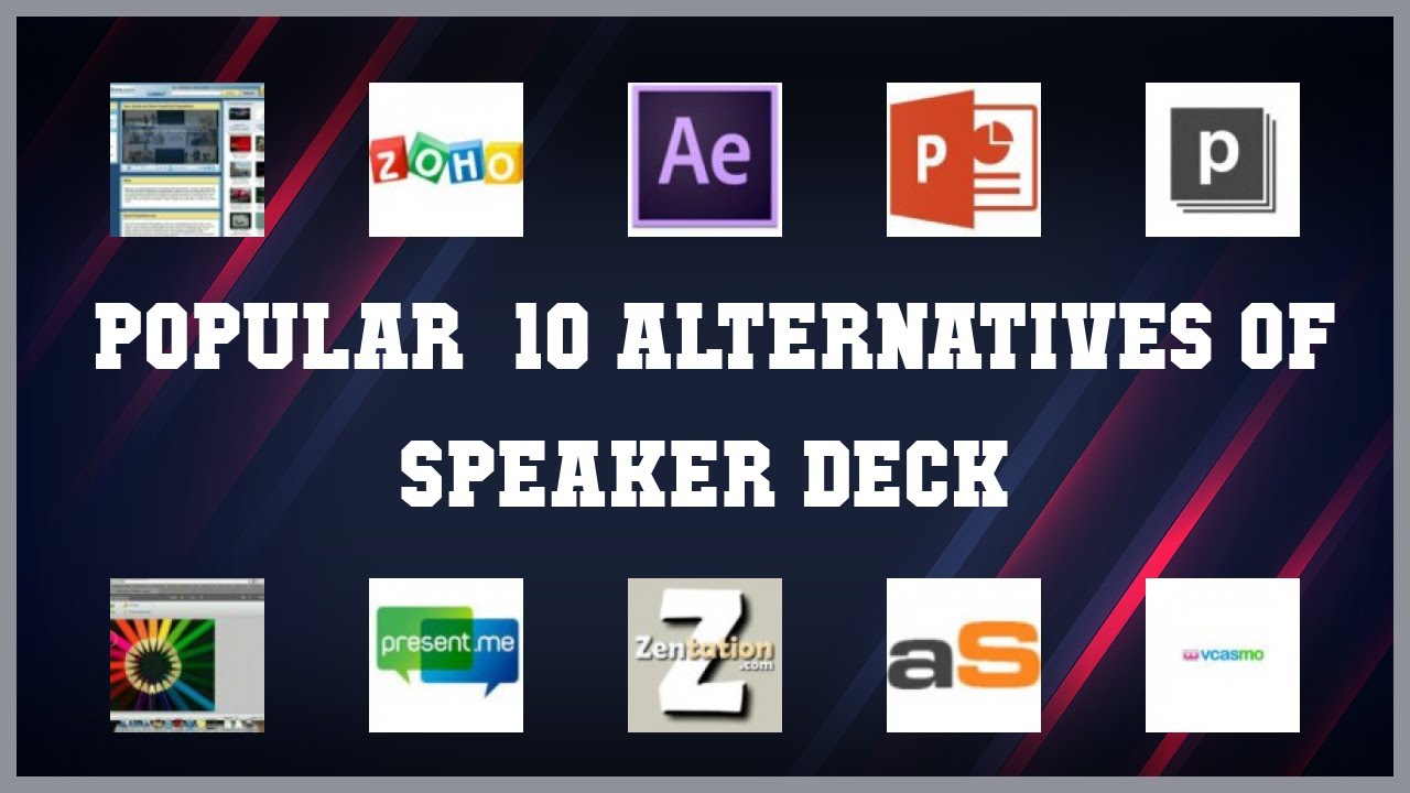 Speaker Deck | Best 28 Alternatives of Speaker Deck