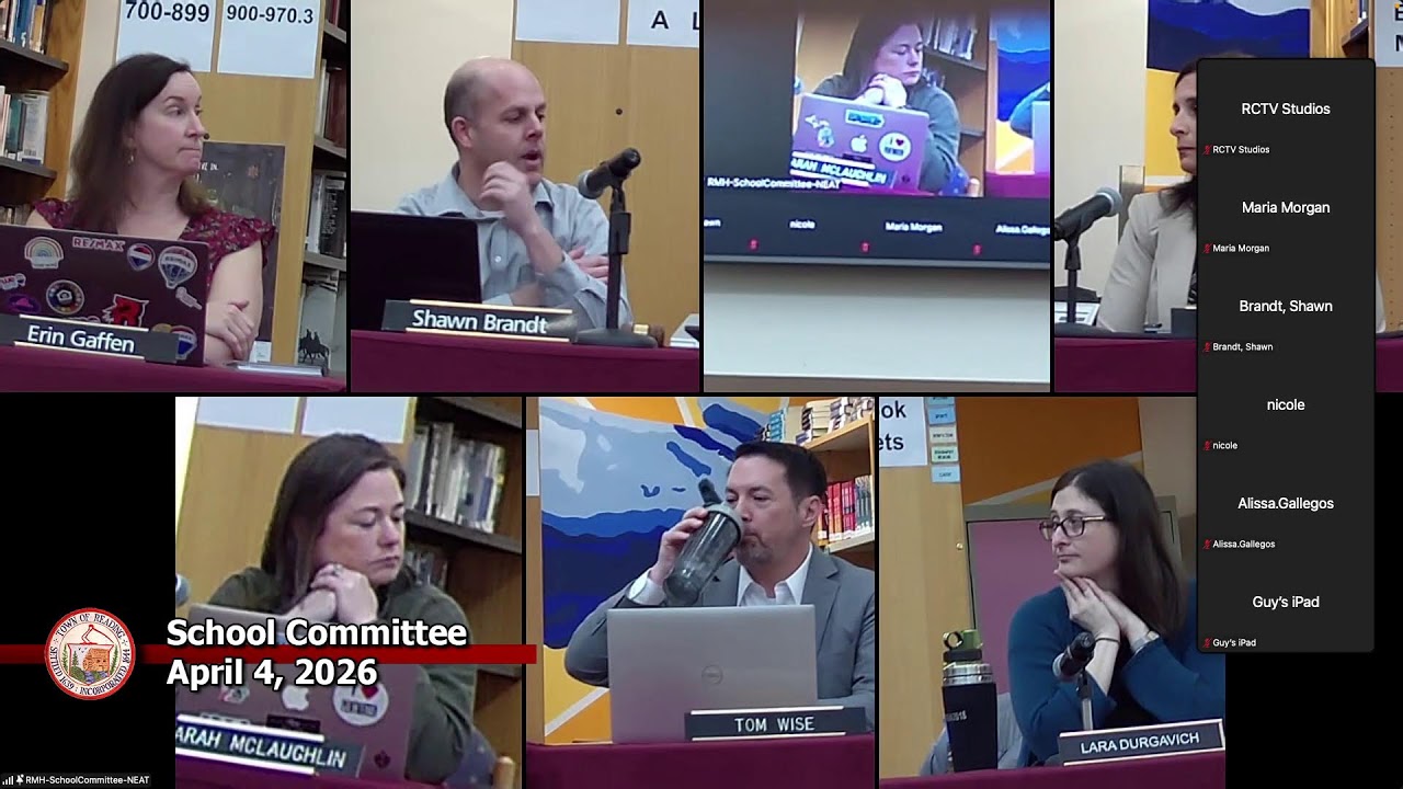 School Committee 4-4-2026