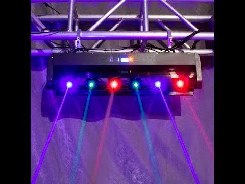 Shehds Laser Moving Bar 6x500mw 6 Eyes RGB Stage Effect Beam | Reverb