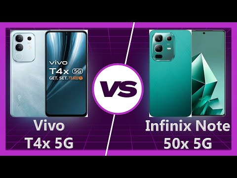 Infinix Note 50x 5G vs Vivo T4x 5G: Which One is Better?