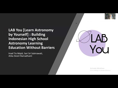 A. D. Ramadhanti - LAB You: Building Indonesian High School Astronomy Learning Edu. Without Barriers