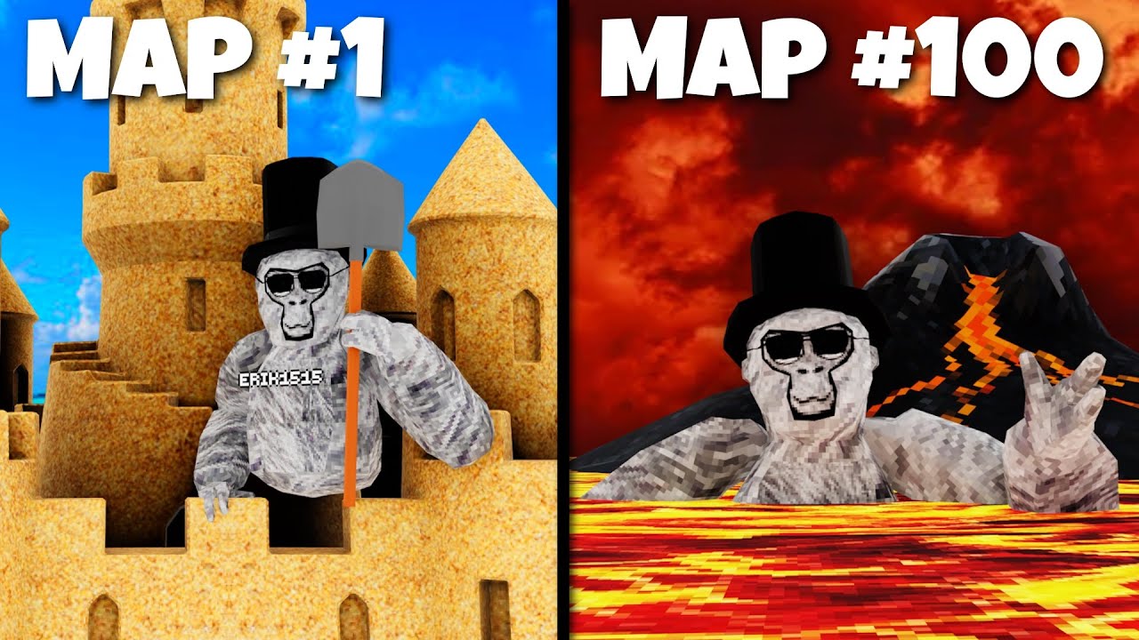 EVERY Gorilla Tag Custom Map!