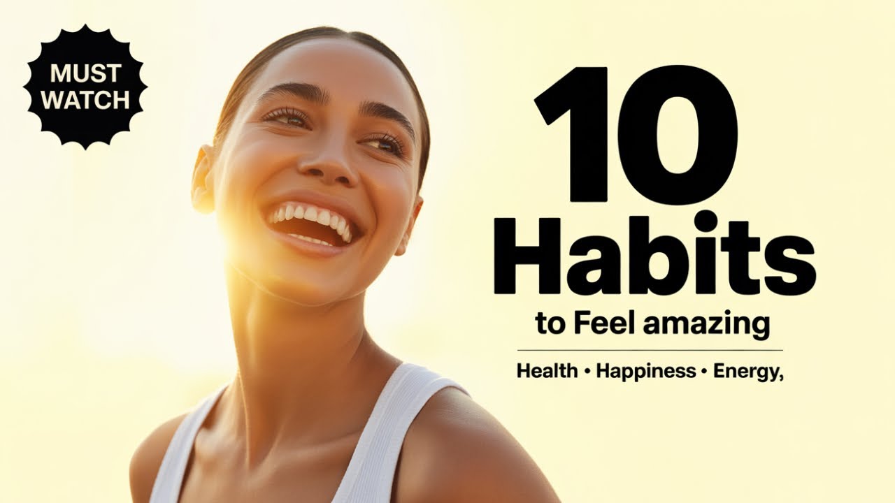 MUST WATCH: These 10 Daily Habits Will Transform Your Health and Happiness!