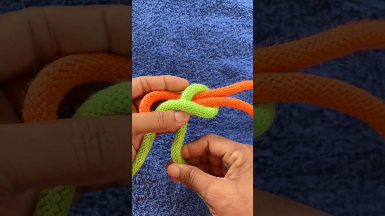 Two Ropes then One Strong knot!!