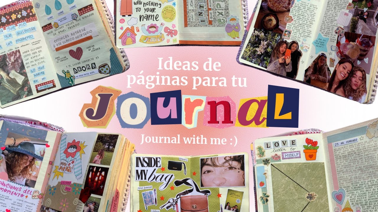 Journal Page Ideas ⋆.˚ ★ + Journal with me! @wildflowerrmar