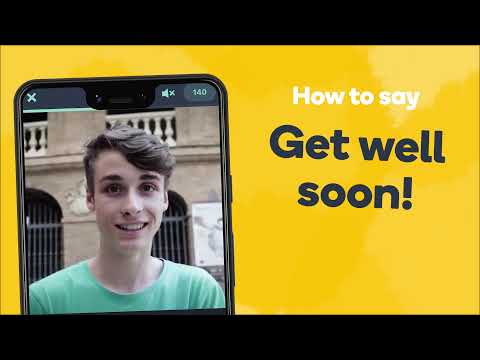 How to say "get well soon!" in Spanish - Learn a language fast with Memrise