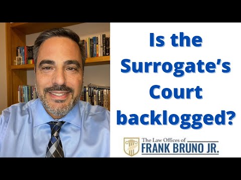 Is the Surrogate’s Court backlogged?