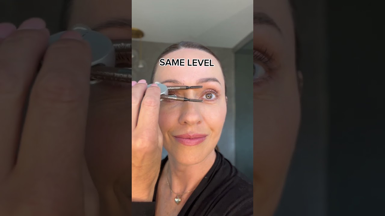 FIX UNEVEN EYEBROWS BY MEASURING AND NOT GUESSING …USING THIS NEW GREAT EYEBROW TOOL✨browtool.com