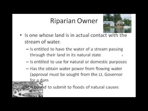 drainage act part 1