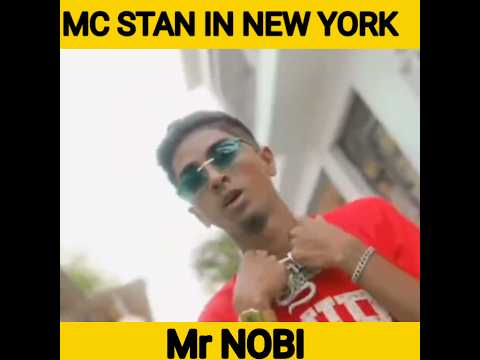 Mc Stan 🔥 King 👑 of Big Boss in New York Times Square 🔥#mcstan #trend #facttechz #shorts