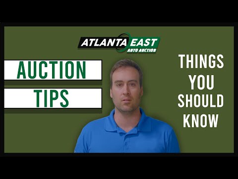 *HOW TO BID ON A CAR AT A PUBLIC AUCTION* βAtlanta East Auto Auction