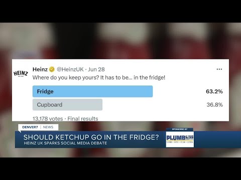 Does ketchup belong in the fridge? Heinz settles debate (sort of)