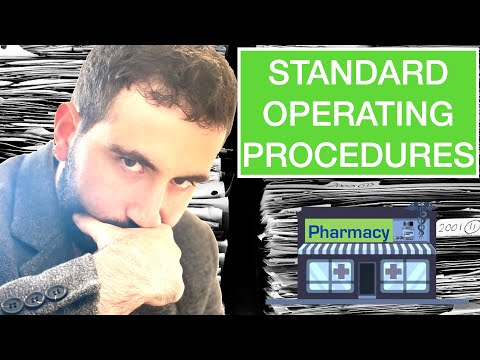 What are SOPs (Standard Operating Procedures) in Pharmacy?