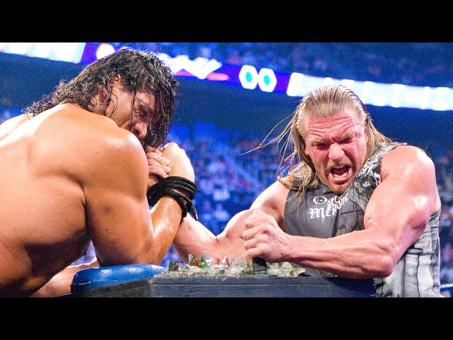 10 WWE Arm Wrestling contests: Who won and who lost?