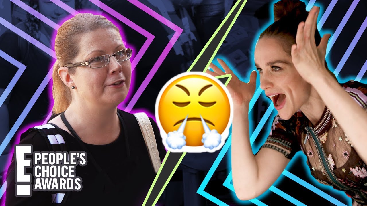 Melanie Scrofano Surprises Fans at E! PCAs Food Truck! | E! People's Choice Awards