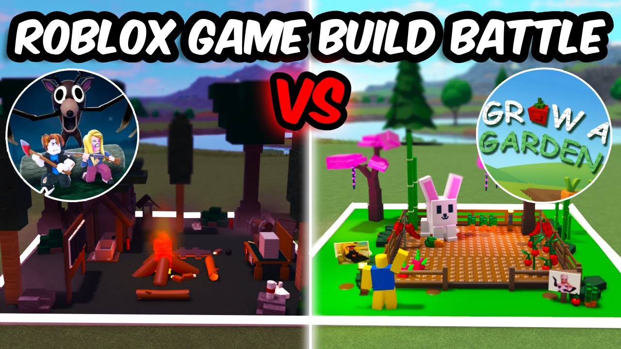VIRAL ROBLOX GAME BUILD BATTLE in BLOXBURG