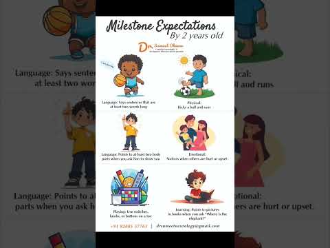 child development milestones at 2 years child @SehatnamawithRajinder