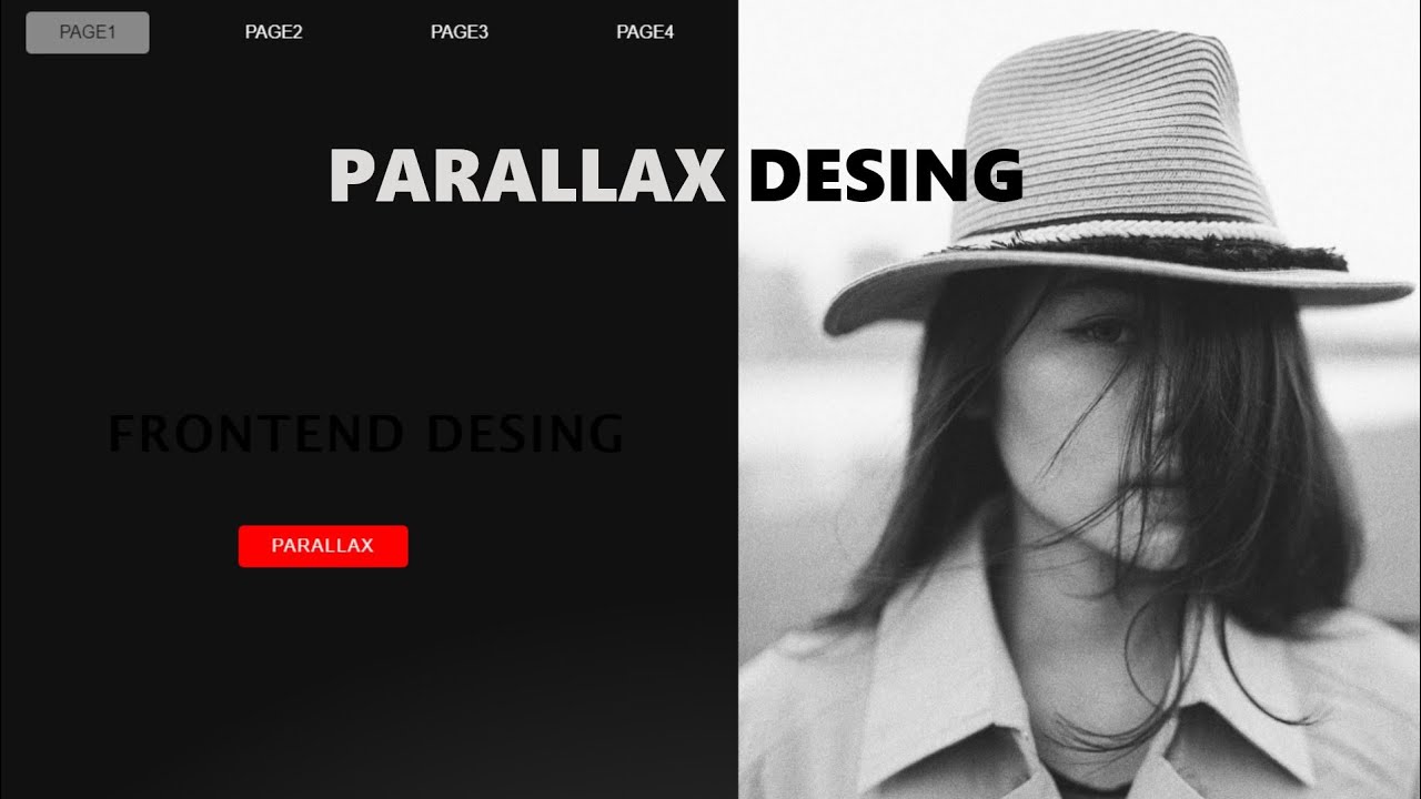 Split screen parallax using html css and javascript || Scroll Magic || Frontend Design