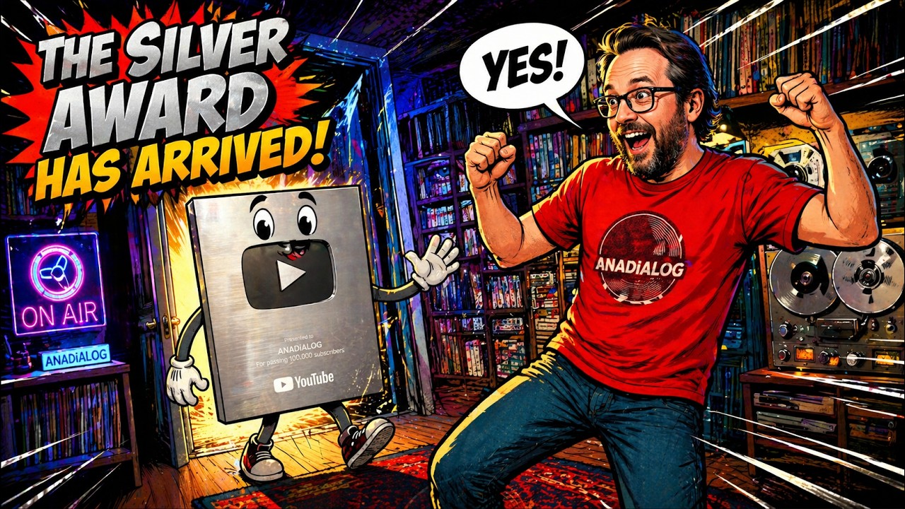 The 100K subs YouTube Silver Award...is here!