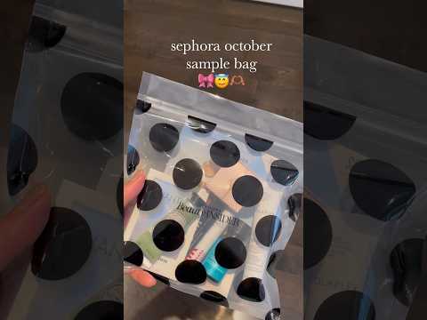love these bag of goodies #sephora #samples #sample #makeup #haircare #skincare