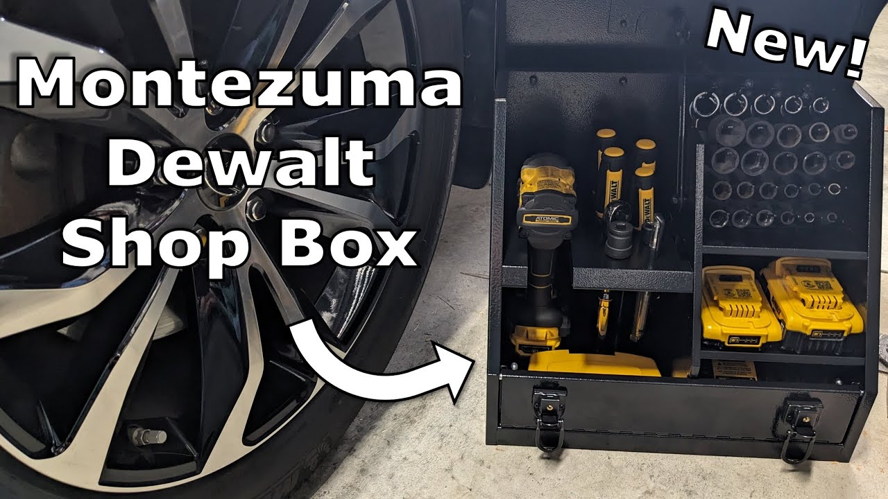 Montezuma Dewalt Shop Box - First Look!