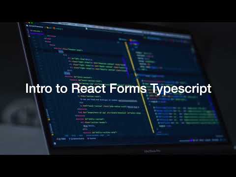 Getting Started with React forms using Typescript