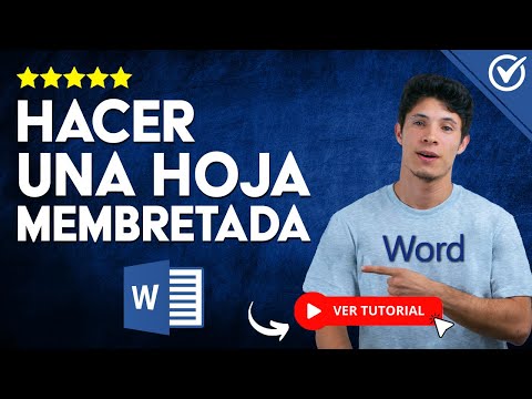 ¿Cómo Hacer una HOJA MEMBRETADA en Word? - 📄 Identifica tus Hojas de Forma Sencilla 📄