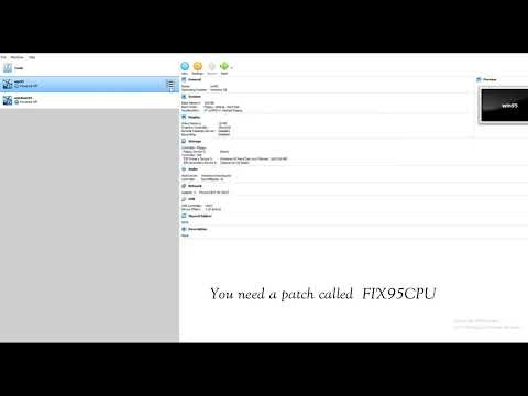 Run Windows 95 on a fast CPU (no more Windows protection error)