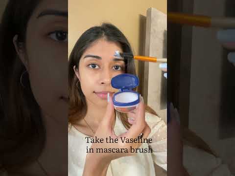 How to grow Eyelashes fast | long & thick at home #shorts #youtubeshorts #skincareshorts #eyelashes