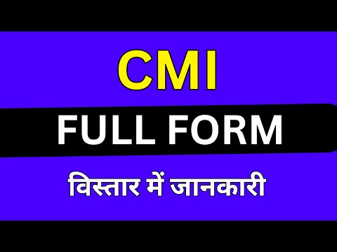 CMI full form in Medical