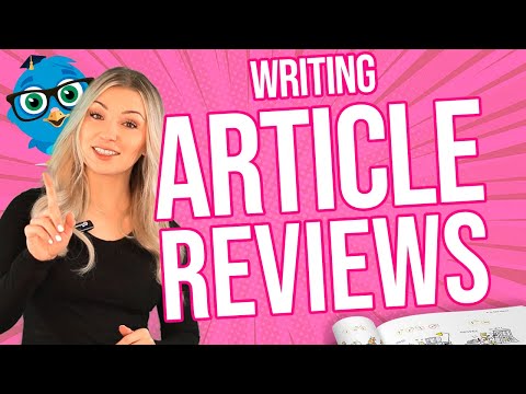 How To Write An Article Review