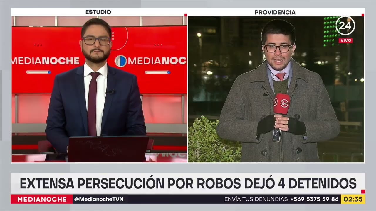 Extensa persecución policial terminó con cuatro detenidos en Maipú