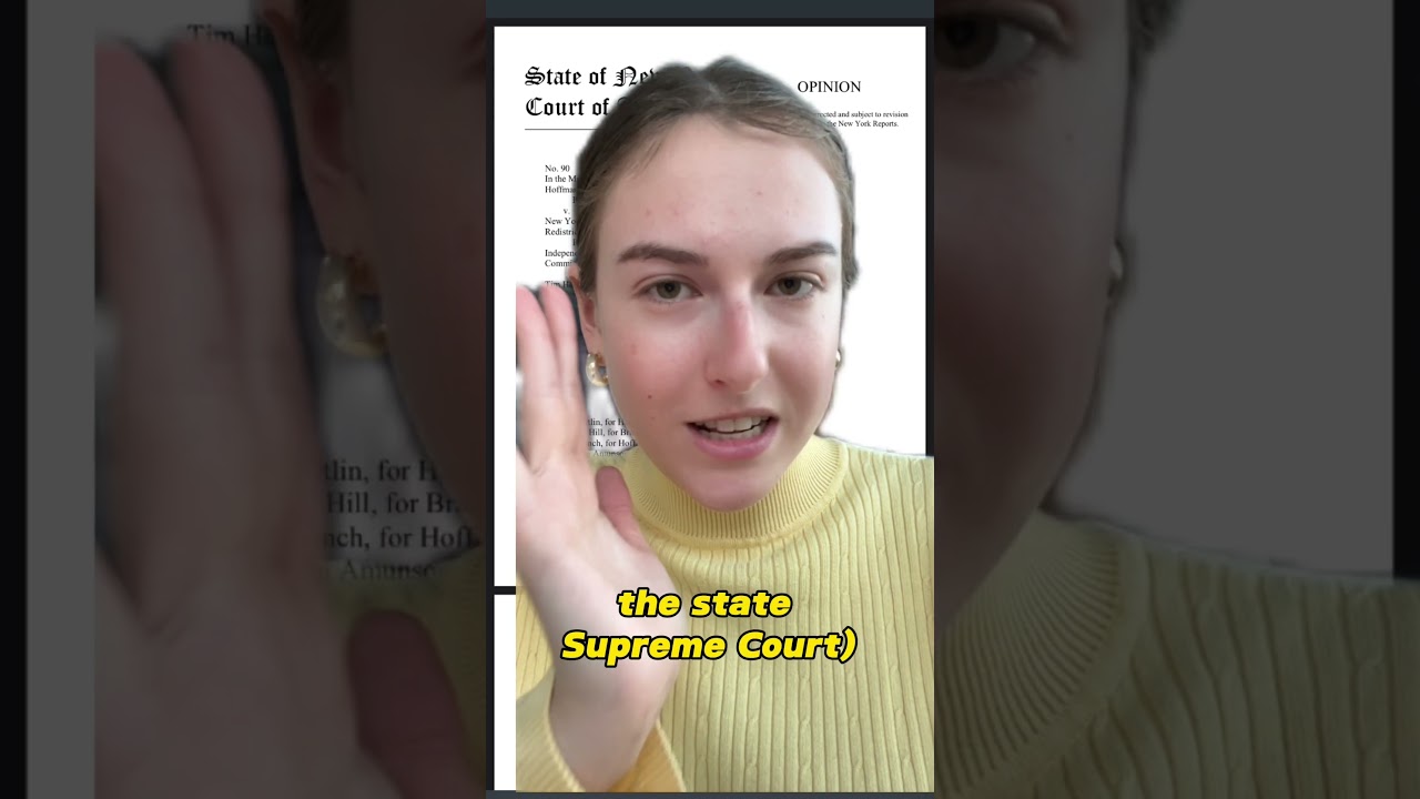 New York's highest court orders new congressional districts for 2024 #usnews #politics