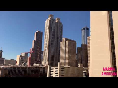 View from Hilton hotel before being on Steve Harvey ON WATCH SHOW at Tyler Perry STUDIOS, Atlanta,GA