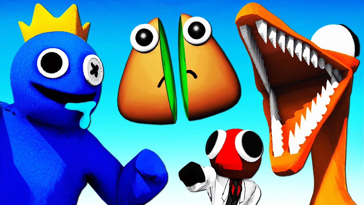 POU vs RAINBOW FRIENDS