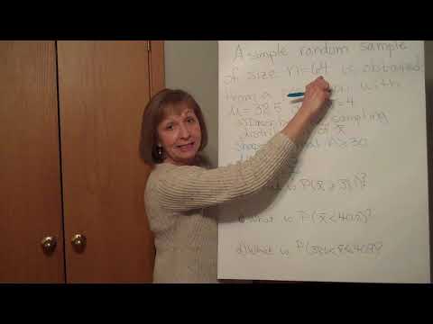 Probability for a sample mean, x-bar