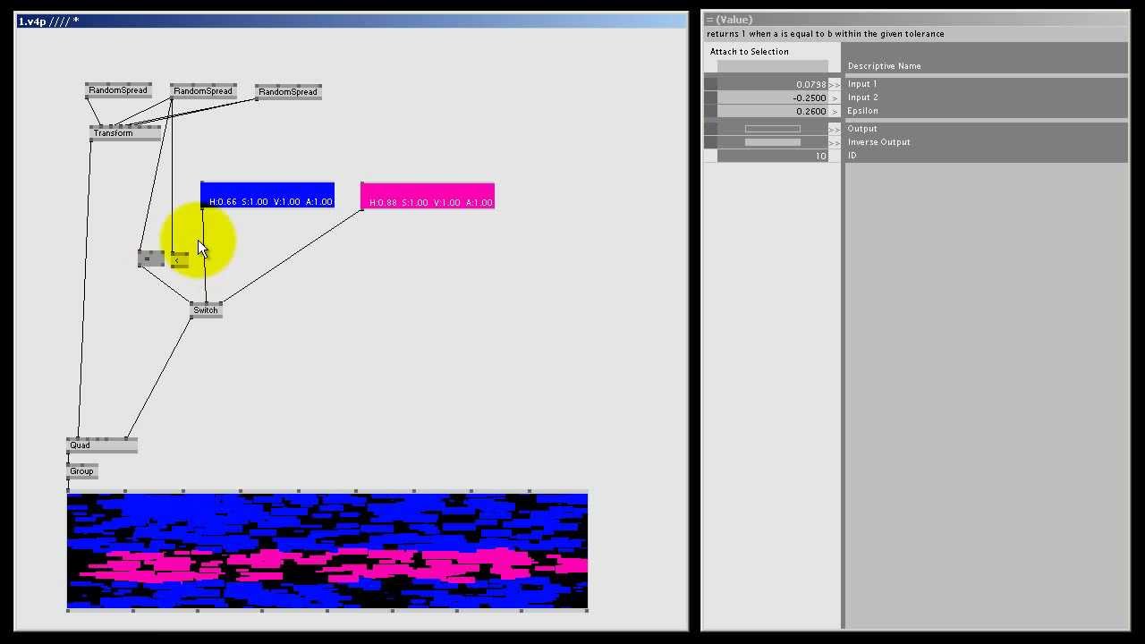 Tutorial 29: Use a Boolean to switch a Color.