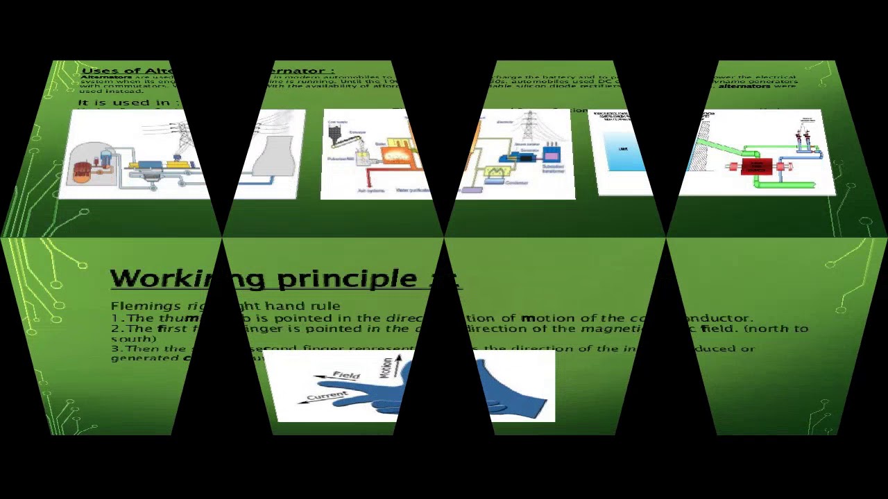 Alternator ppt # electrical engineering # how to work alternator #