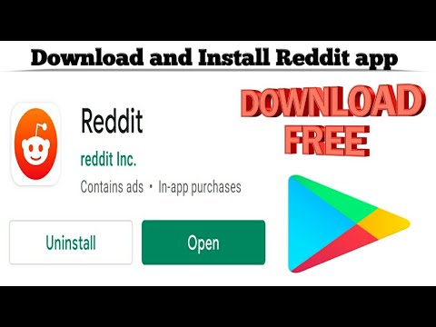 How to Download and Install Reddit app for free on Android | Techno Logic | 2021