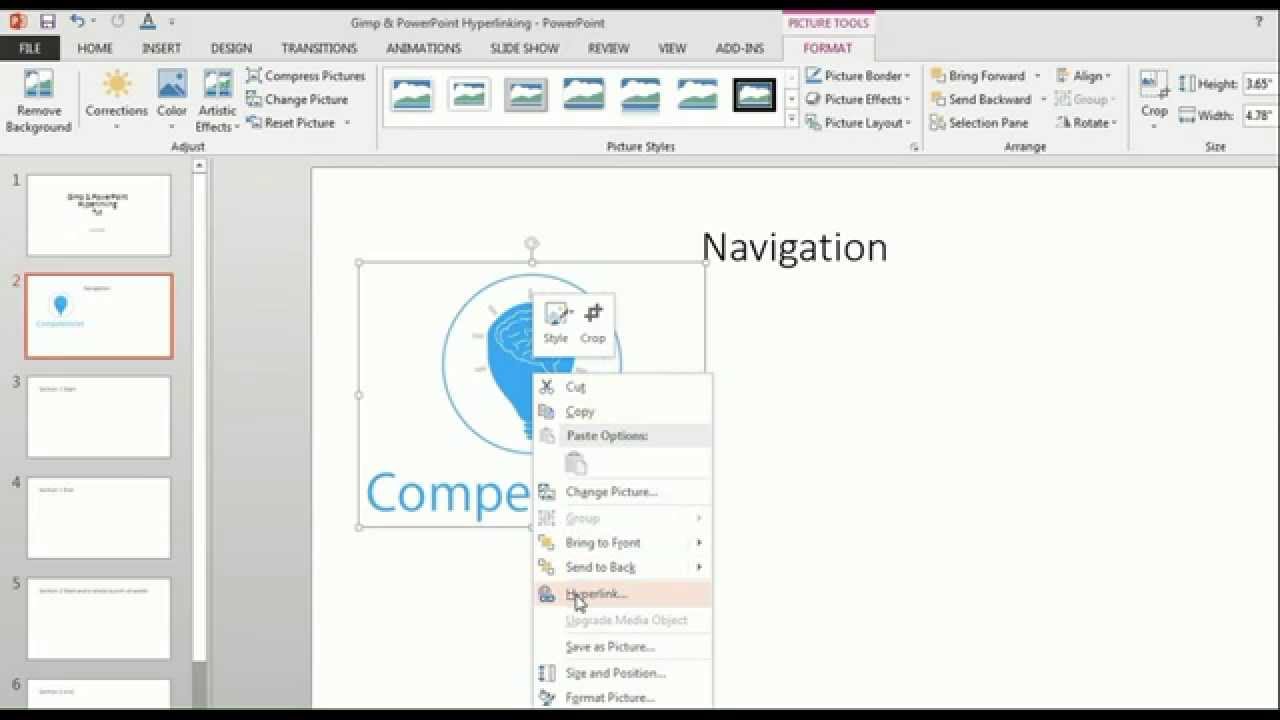 Advanced Interactive PowerPoint Menus With Buttons
