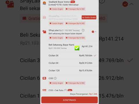 CARA BELANJA DI SHOPEE PAKAI CICILAN SHOPEEPAYLATER #SHOPEEPAYLATER #SPAYLATER #SHOPEE
