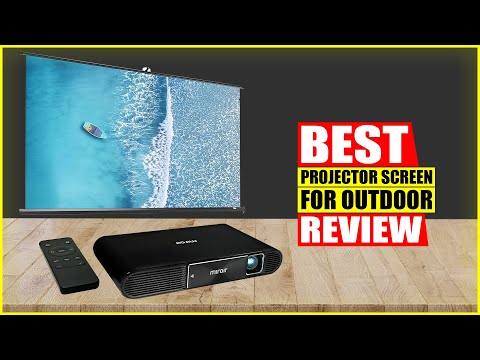 Top 5 Projector Screens For Outdoor - Best Projector Screen For Outdoor Movies - 4K Projector Screen