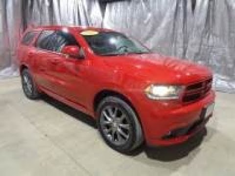 2017 Redline Red Dodge Durango GT ADT5001A Motor Inn Auto Group