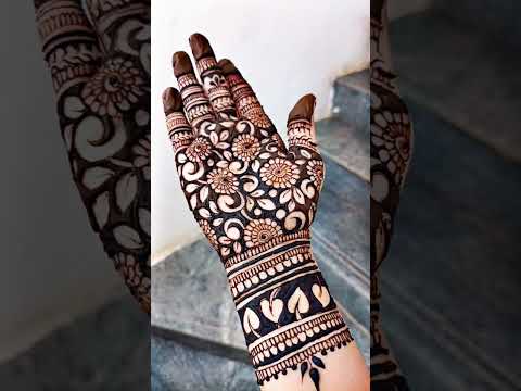 front hand mehendidesign #viralshort #henna #mehndi #mehandi #trendingsong#ytshorts #youtube #mehndi