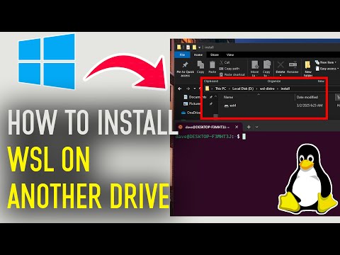 How to Install WSL on Another Drive – Move Linux to a Different Disk!