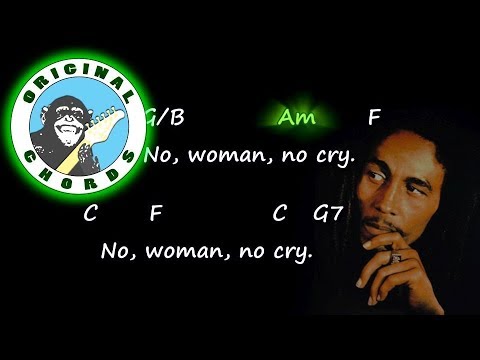 Bob Marley - No Woman No Cry - Chords & Lyrics